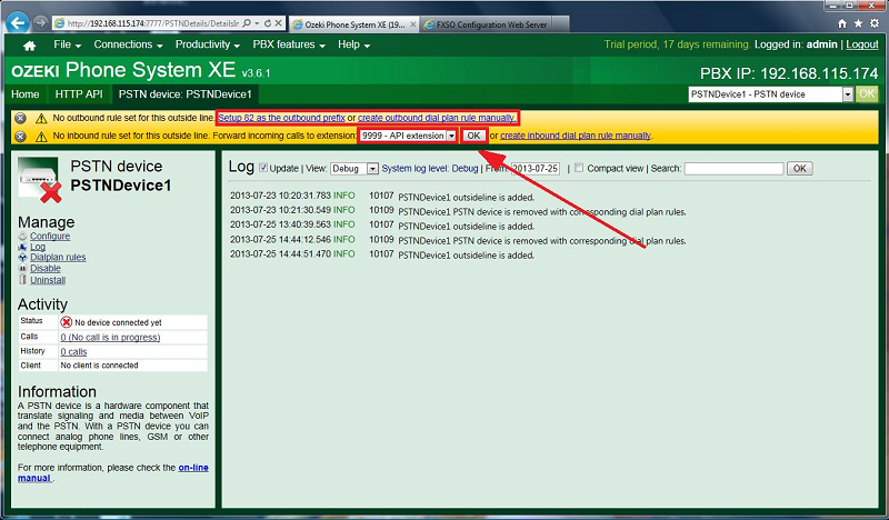 How to connect Analog Phone lines to the Ozeki Phone System