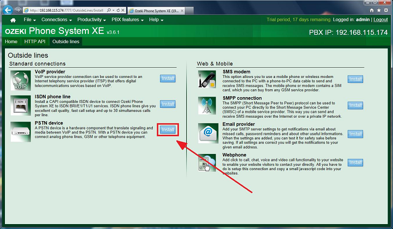 How to connect Analog Phone lines to the Ozeki Phone System